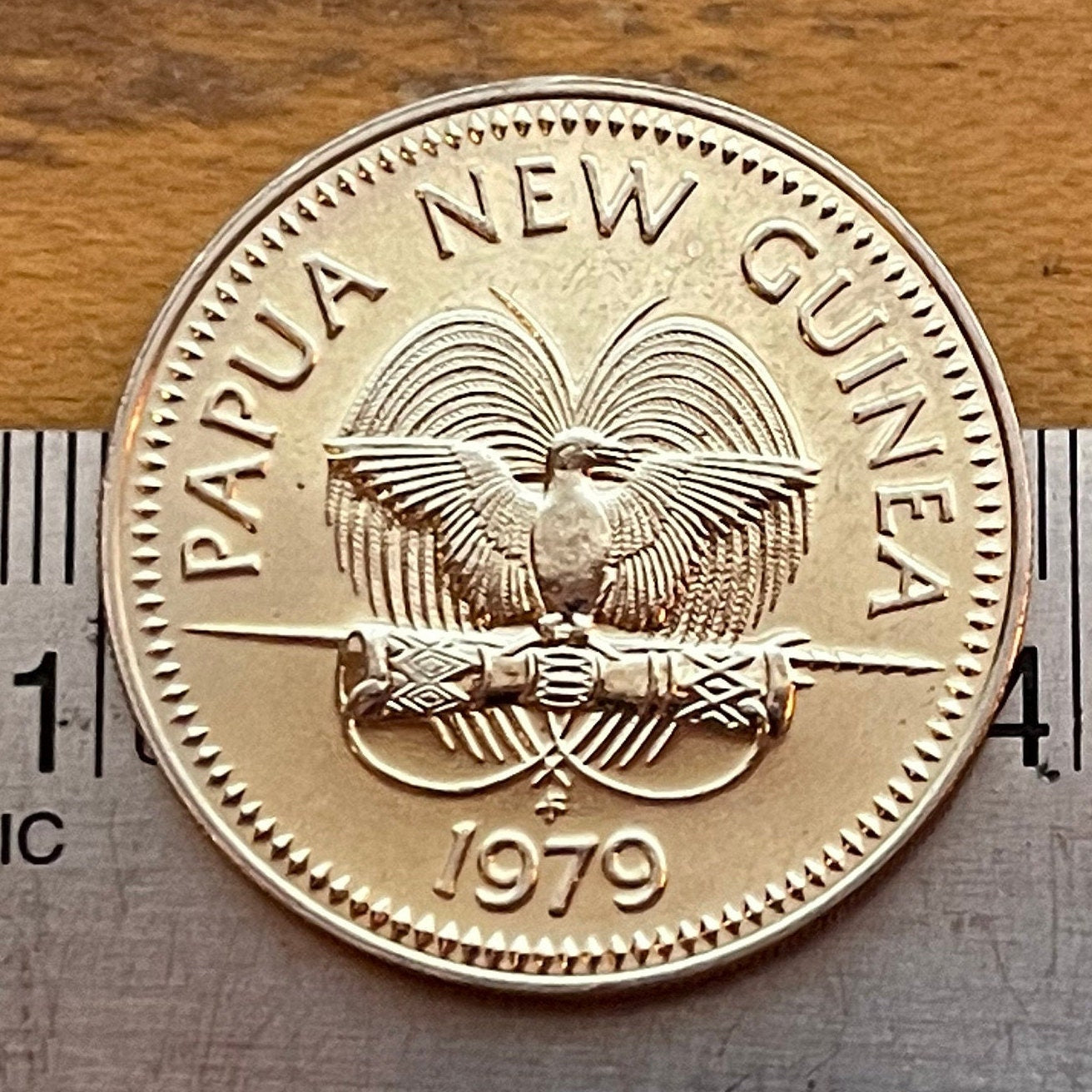 Dwarf Cassowary & Bird of Paradise 20 Toea Papua New Guinea Authentic ...